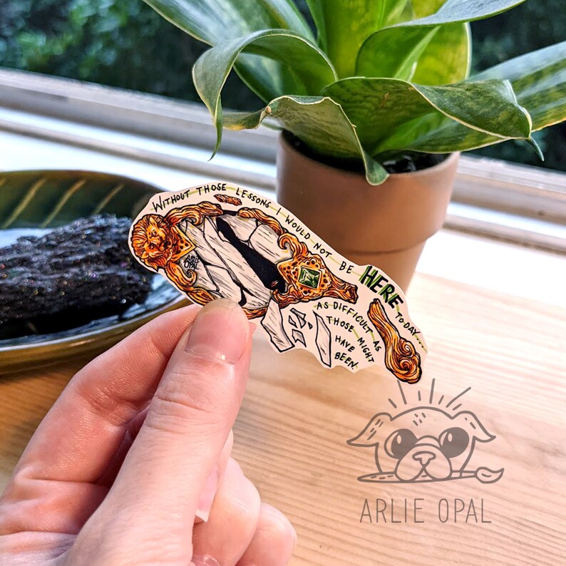 Mother's Lesson Morrigan Dragon Age Sticker | Etsy