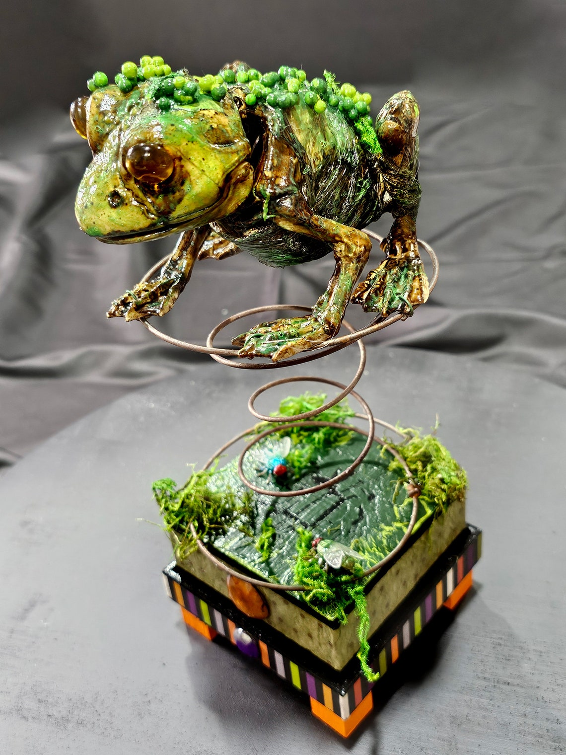 Frog Skeleton Halloween Decoration, Frog, Toad, Skeleton, Halloween ...