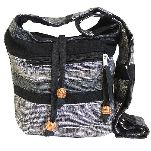 Nepal Cotton Sling Bag: Adjustable Strap, Multiple Pockets (delivery ...