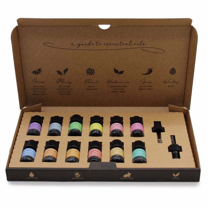 Essential Oils Box - Etsy