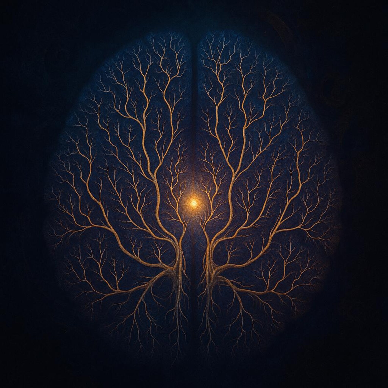 Fractal Brain Optical Illusion Wallpaper • Mystic Meditation Art ...