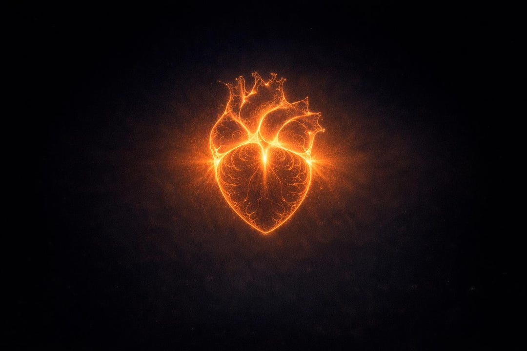 Heartbeat Coherence Digital Wallpaper | Calm Focus Meditation Art ...