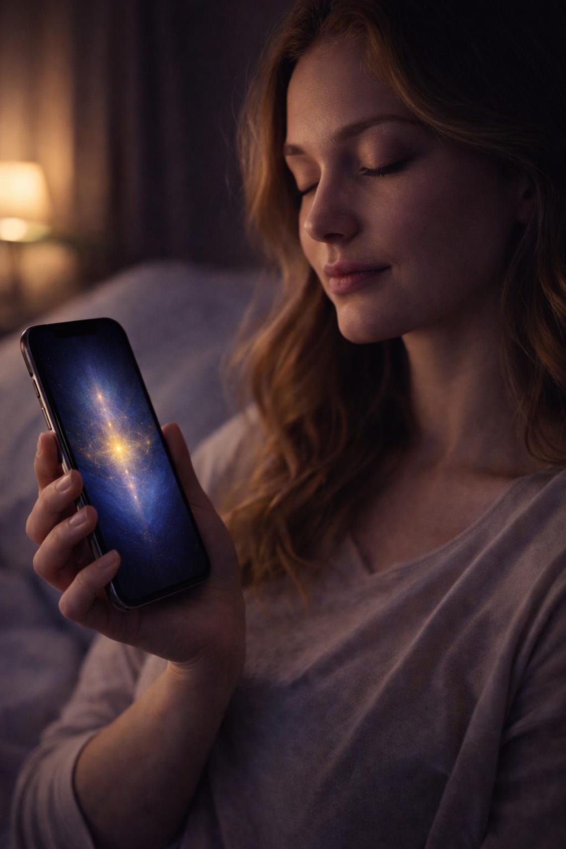 The Indigo Blueprint — Calming Blue Phone Wallpaper for Nervous System ...