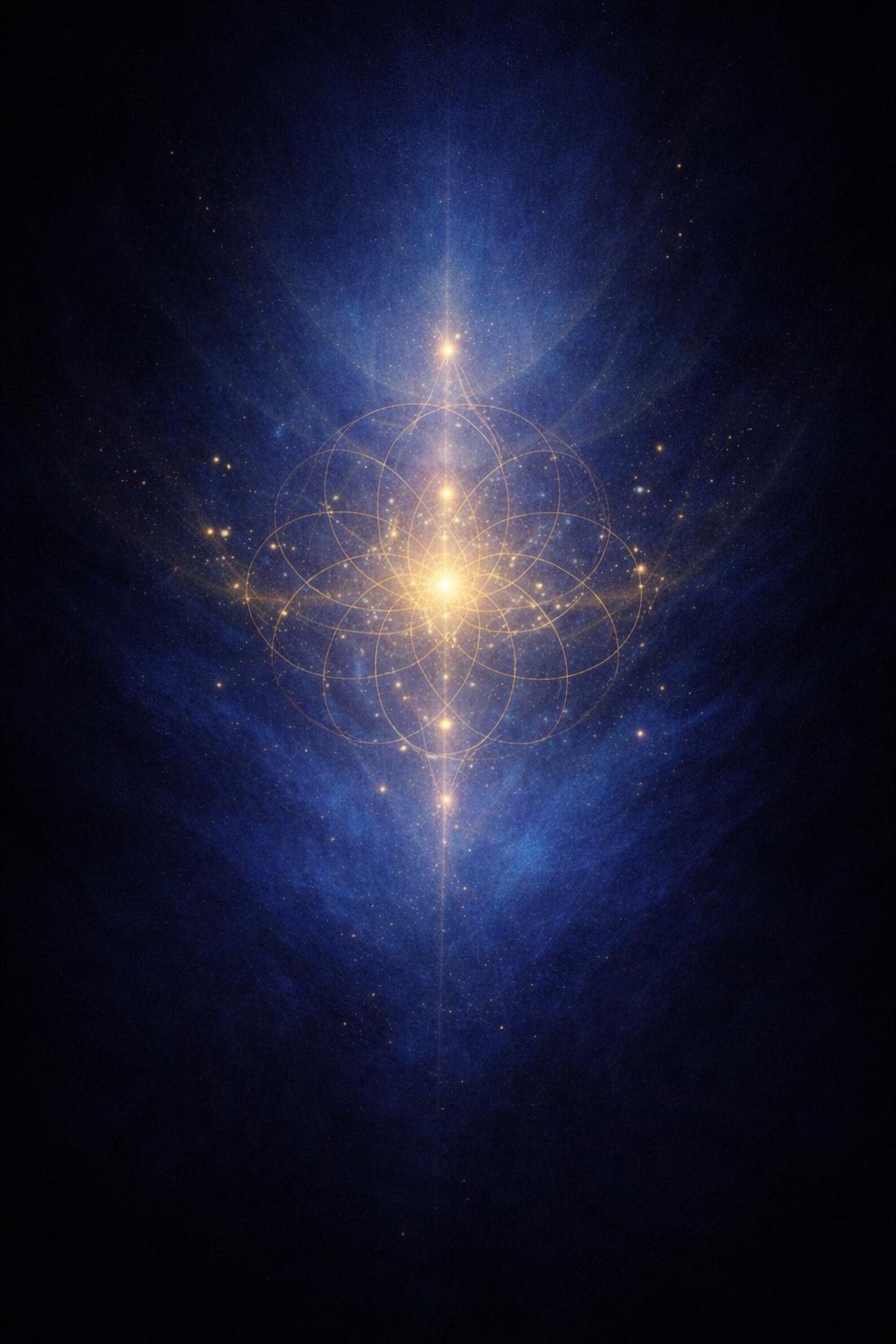 The Indigo Blueprint — Calming Blue Phone Wallpaper for Nervous System ...