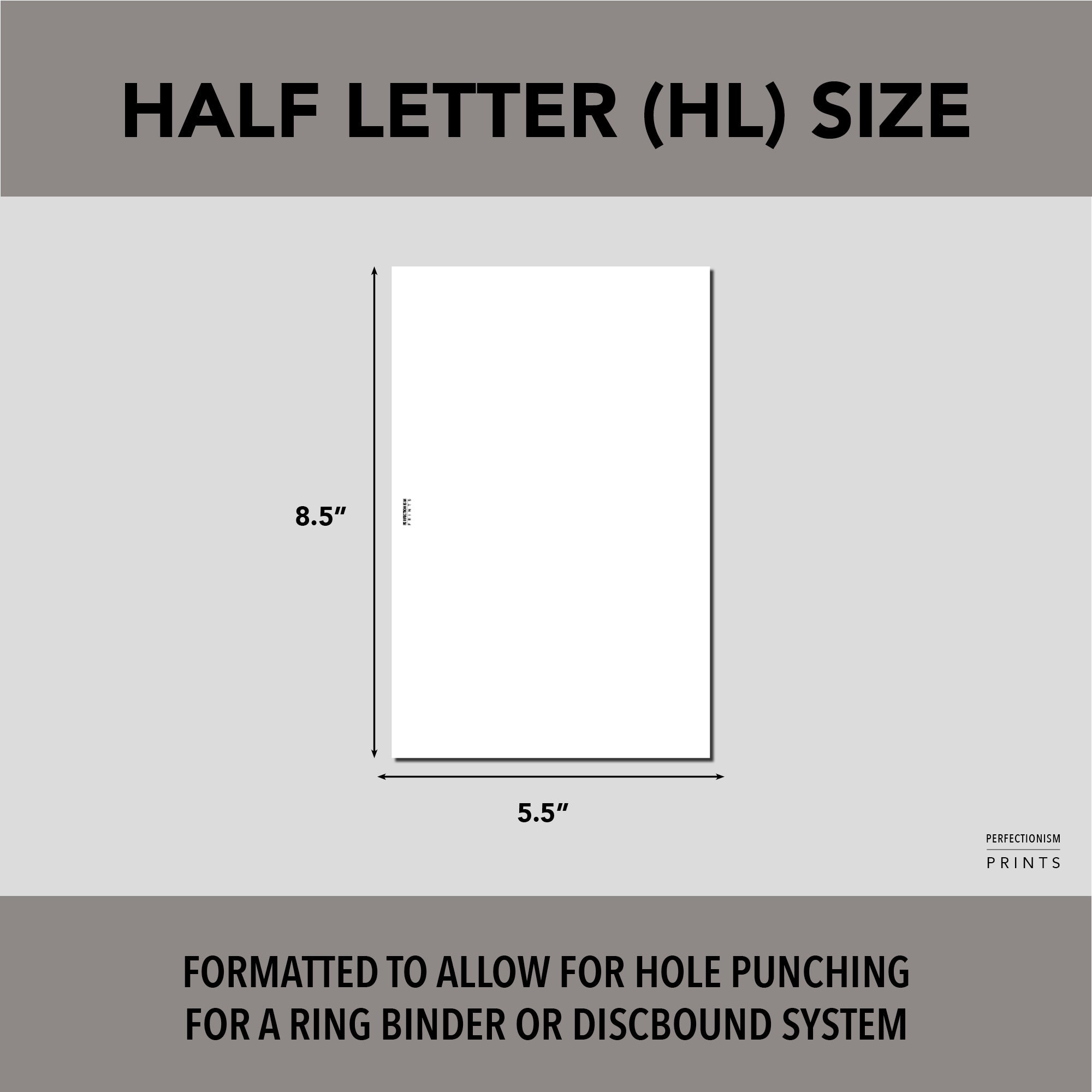HALF Letter Projects, PRINTABLE Planner Insert, Short Projects, GTD ...