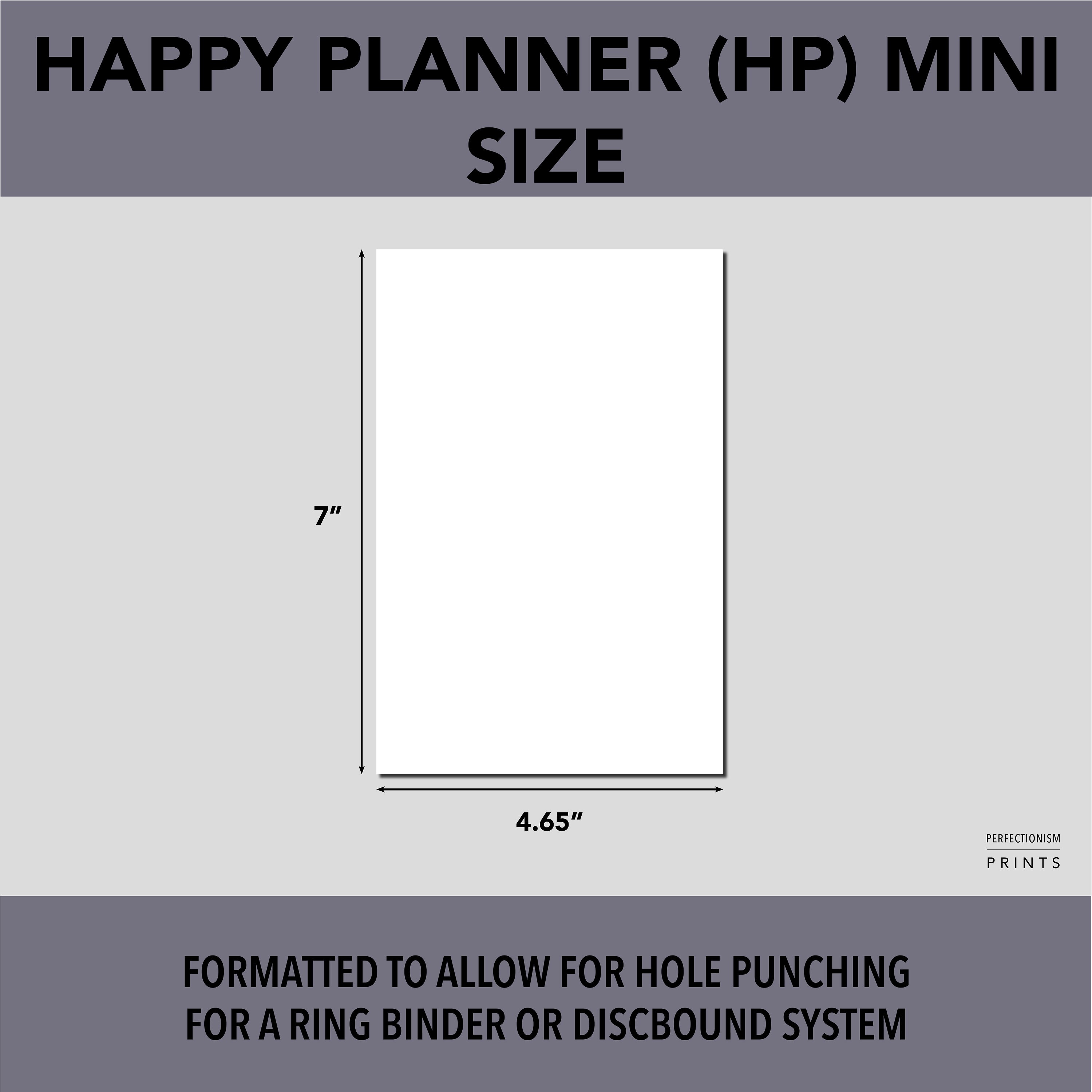 HP MINI Order Tracker PRINTABLE Planner Insert Purchase - Etsy