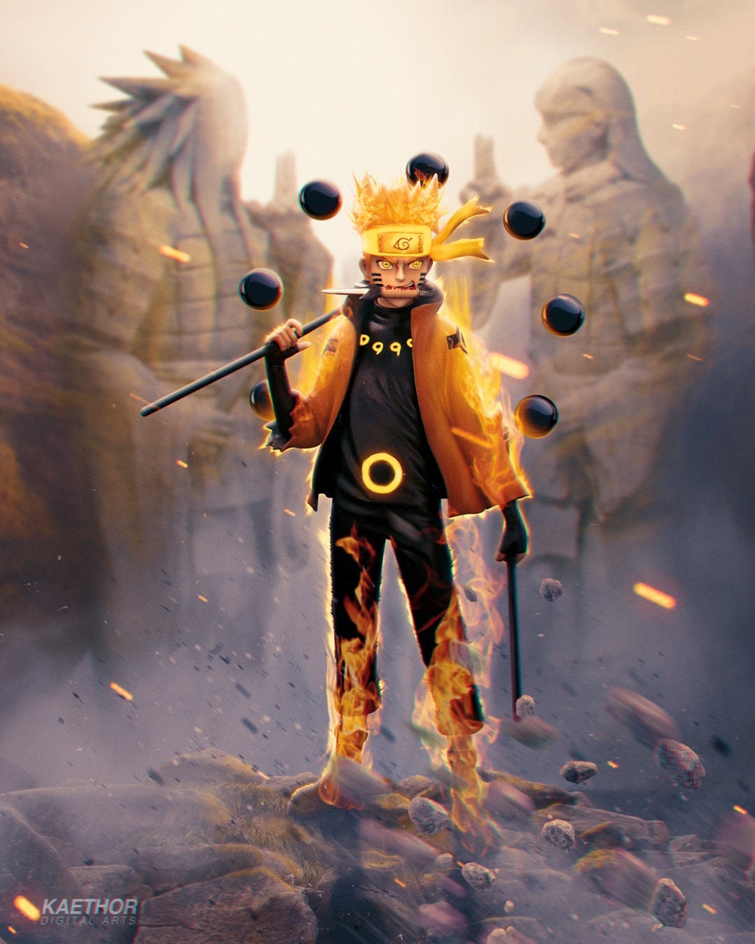 Naturo - Anime Poster - Etsy