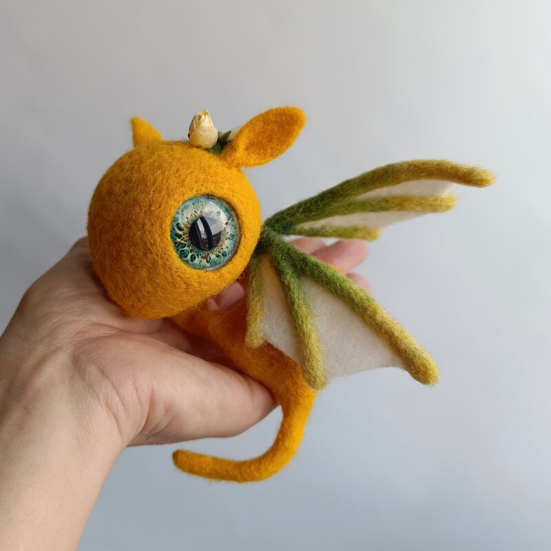 Needle Felt Dragon - Etsy UK