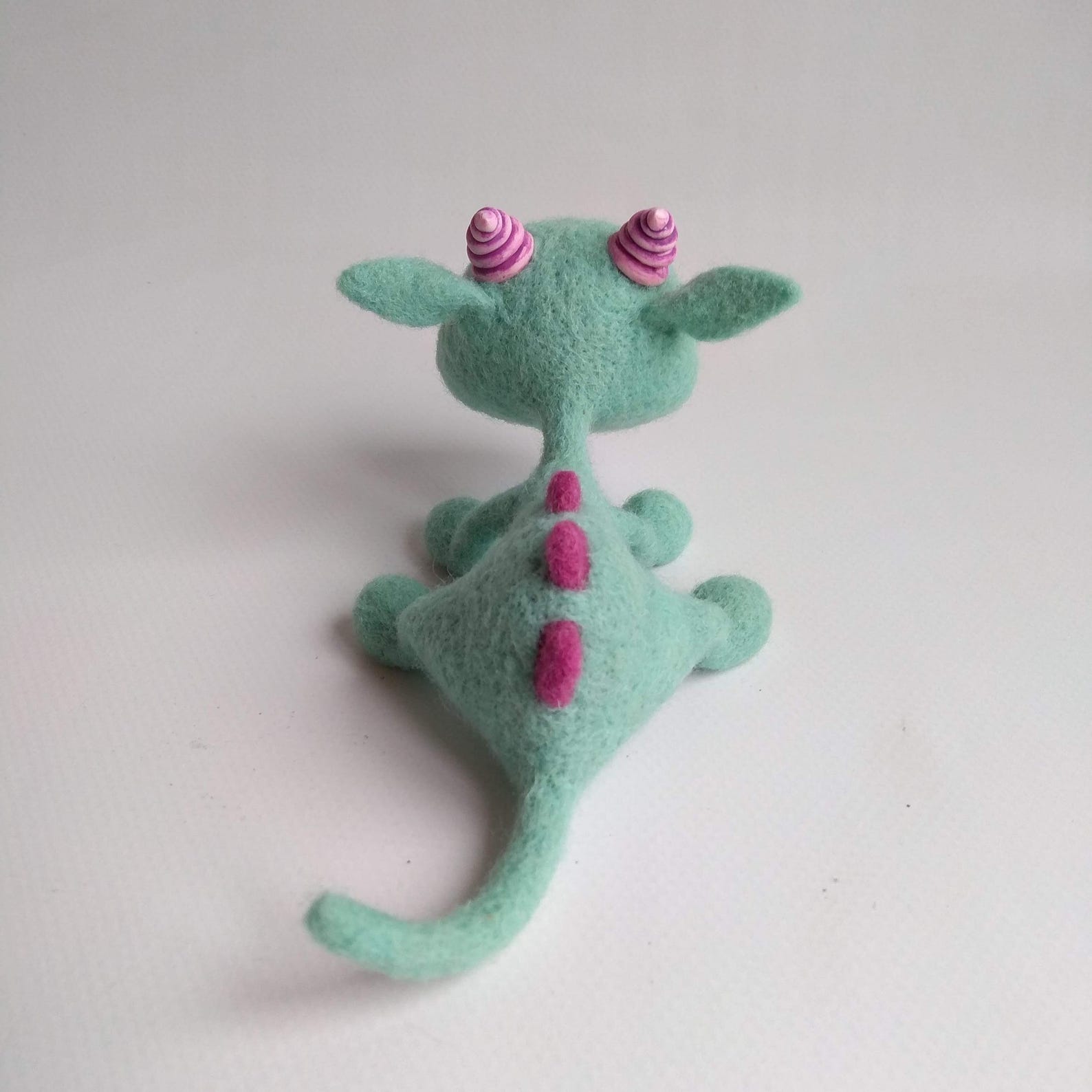 Needle Felted Wool Dragon, Fantasy Art Doll, Home Decor - Etsy