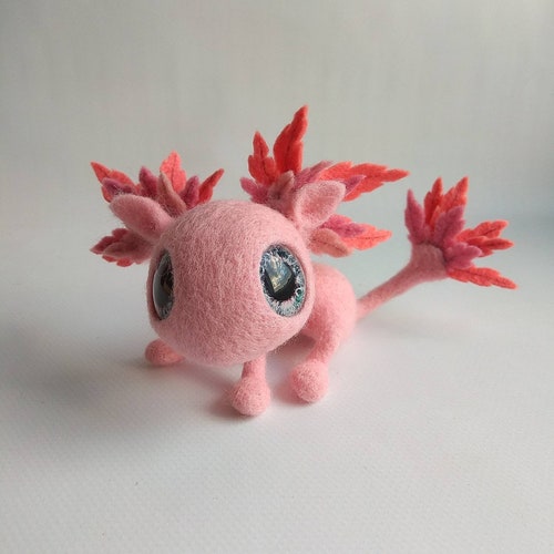 Wool Dragon Needle Felted Fantasy Creature Soft Sculpture on - Etsy