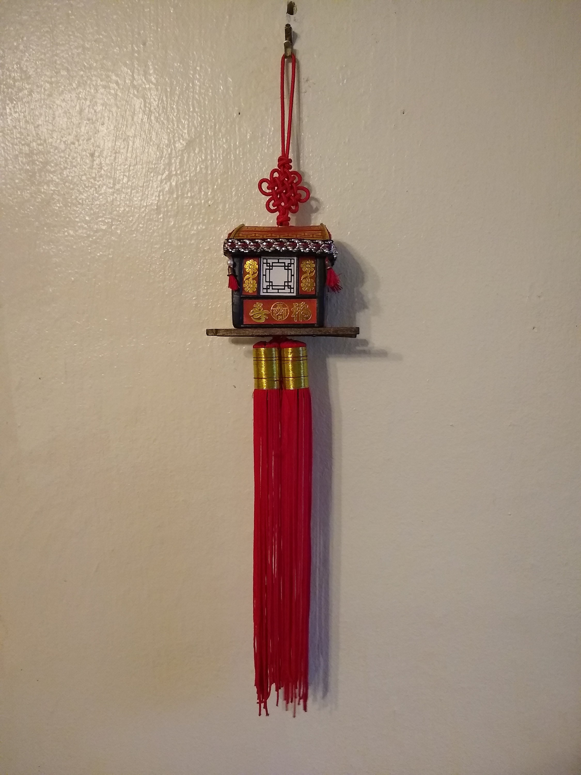 Chinese Wedding Palanquin With Ducks Knot in Red and Gold | Etsy