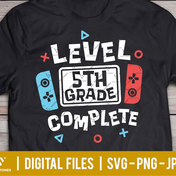 5th Grade Level Complete Svg - Etsy