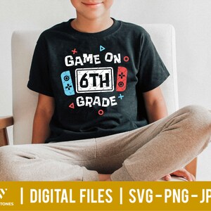 Game on Back to School Bundle Svg, First Day of School Svg, Grade ...