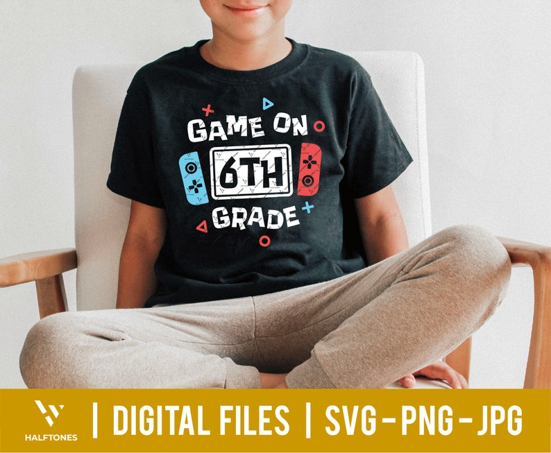 Game on Back to School Bundle Svg First Day of School Svg - Etsy