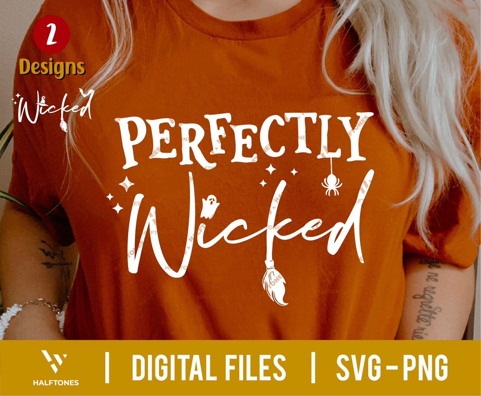 Wicked SVG Perfectly Wicked Svg Halloween Svg Witch Svg - Etsy