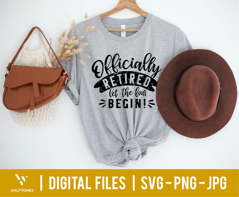 Officially Retired Bundle SVG Retirement Mood Svg Let the - Etsy