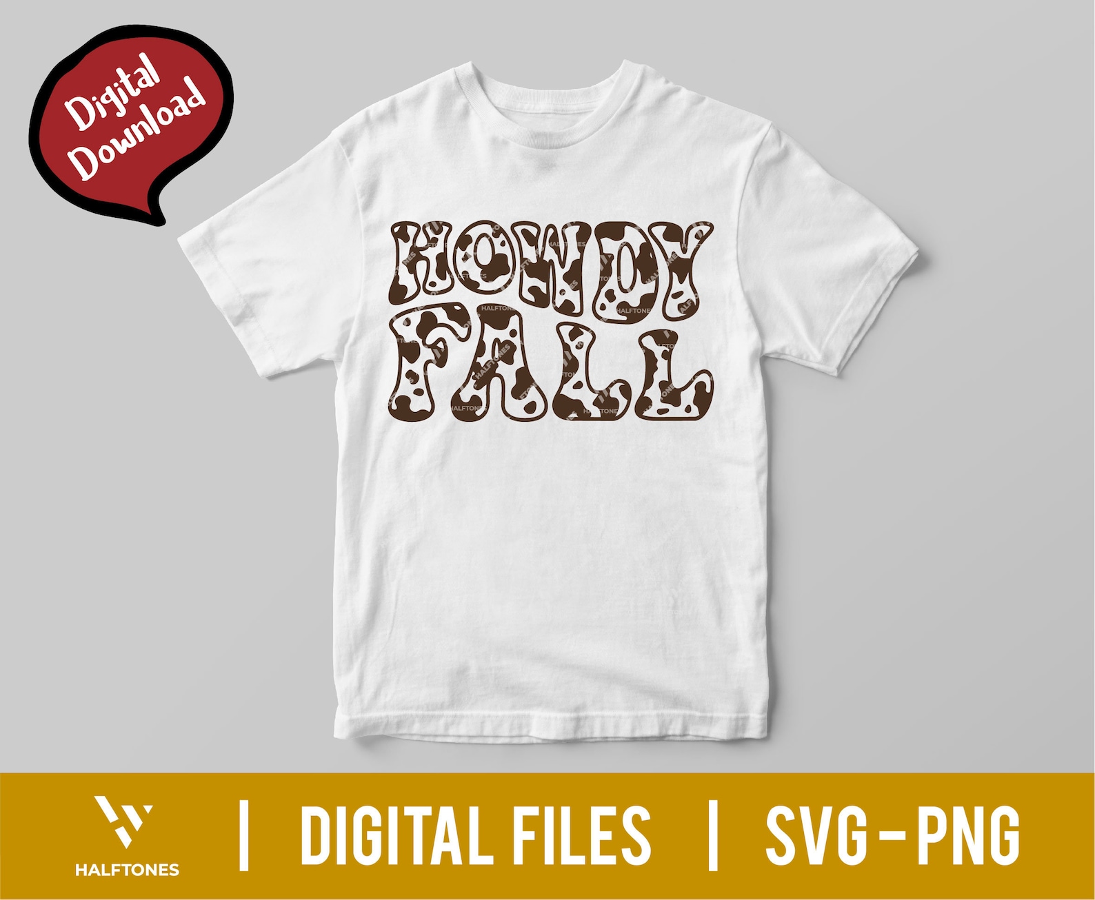 Howdy Fall SVG Howdy Cow Print Svg Fall Shirt Png Cowboy - Etsy