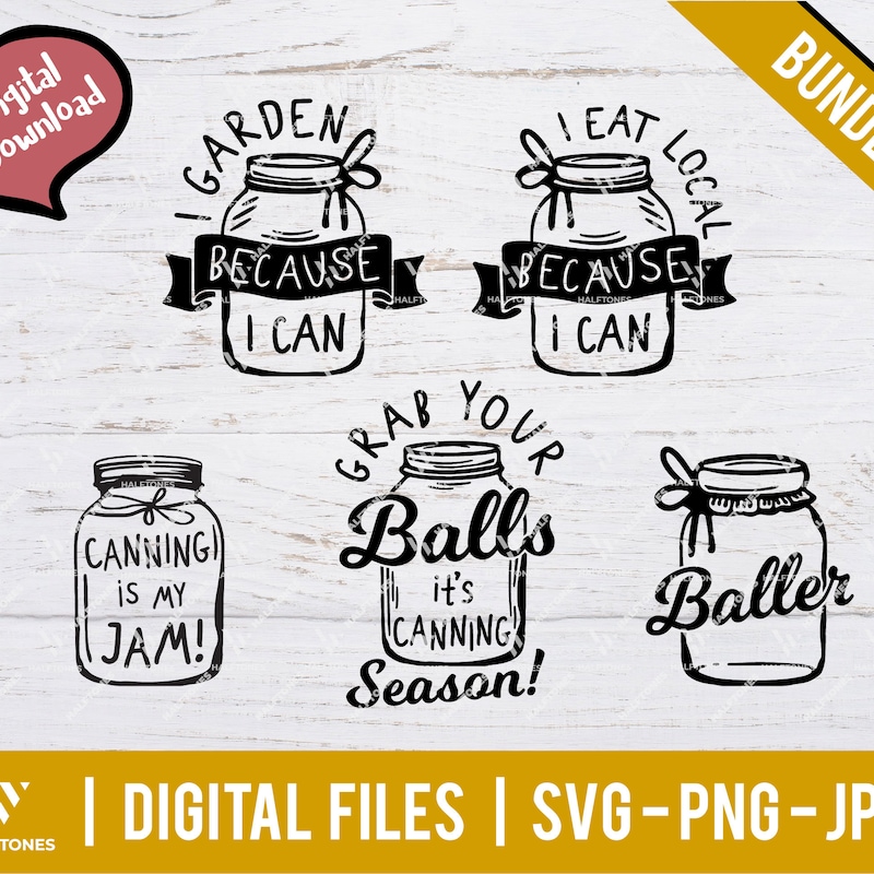 Canning Svg - Etsy