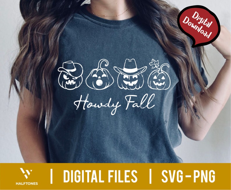 Howdy Fall SVG Howdy Pumpkin Svg Western Fall Svg Fall - Etsy