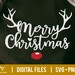 Merry Christmas SVG Reindeer Svg Christmas PNG Santa Claus - Etsy