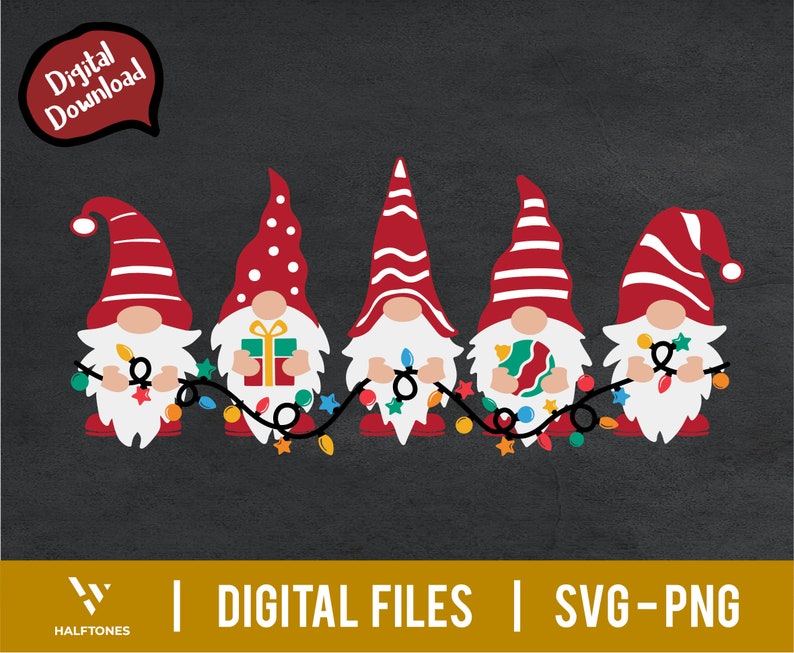 Christmas SVG Christmas Gnome Svg Little Gnomes Svg gnome - Etsy