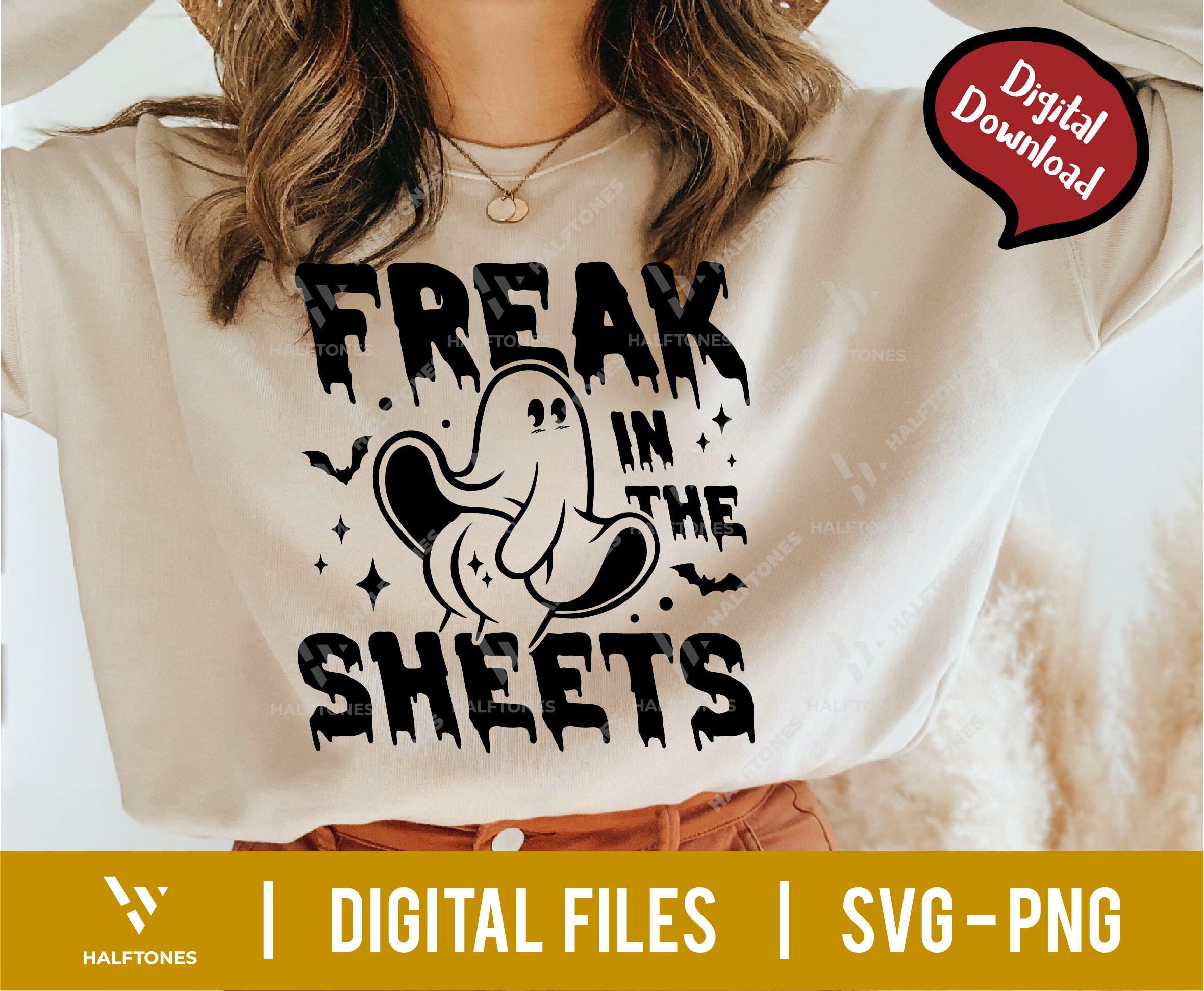 Freak in the Sheet SVG Halloween Svg Boo Svg Halloween - Etsy