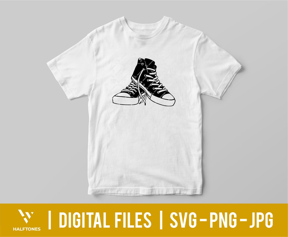 Sneaker SVG, Chucks and Pearls Svg, Chucks Svg, Converse Chuck Taylors ...