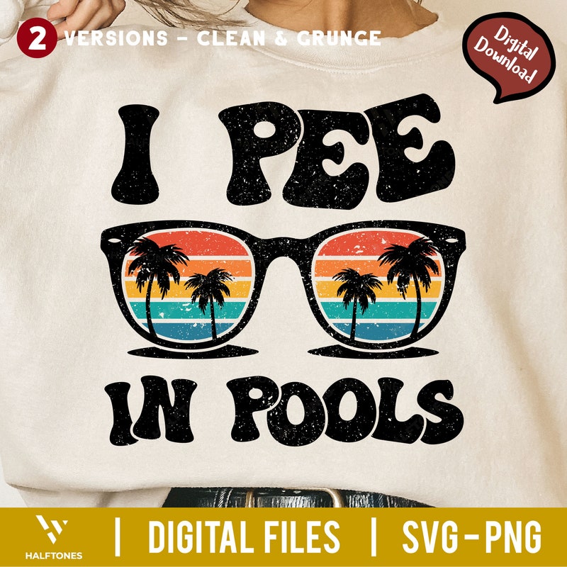 No Peeing in Pool - Etsy