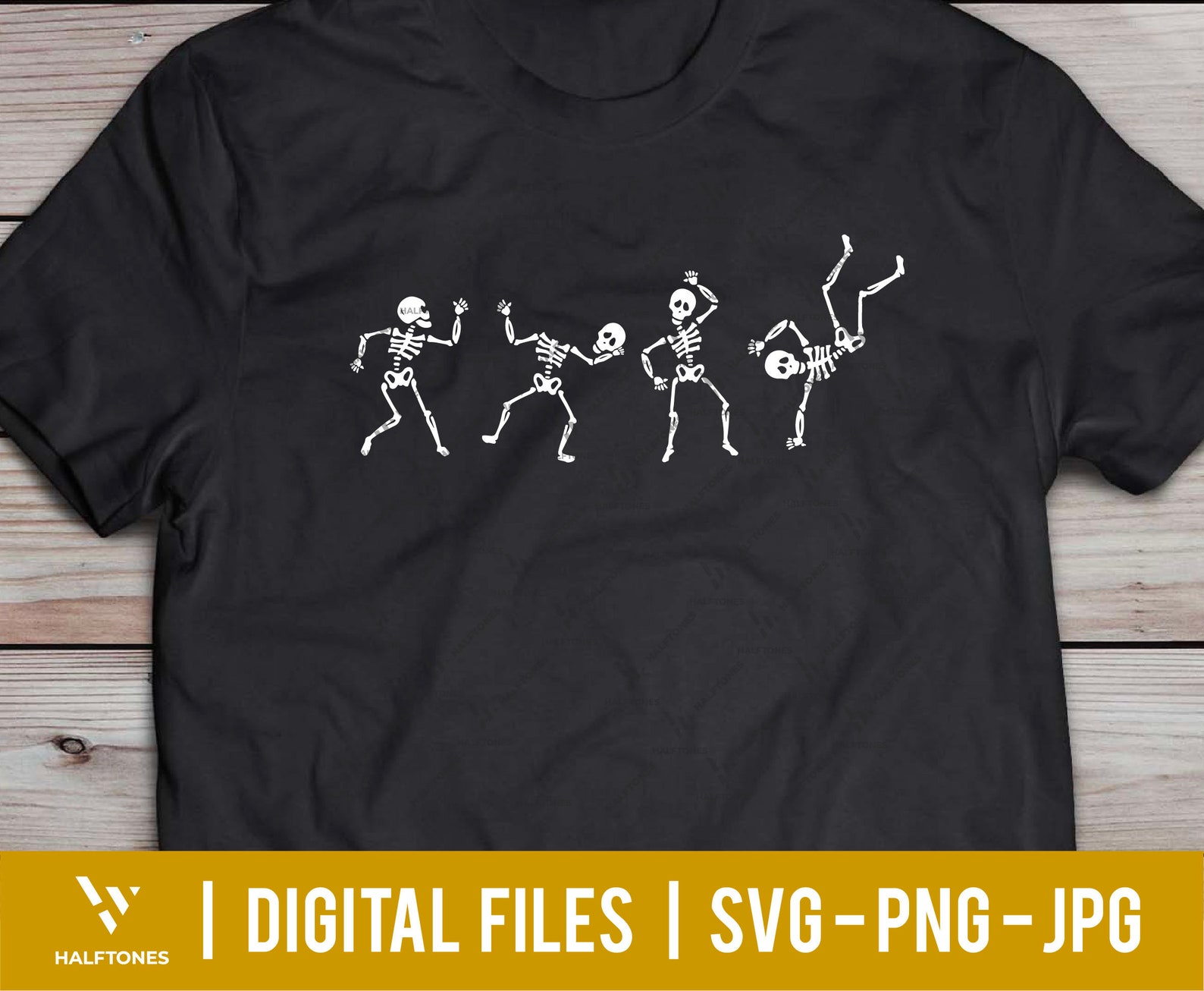 Dancing Skeleton Svg Funny Halloween Svg Funny Dance Svg - Etsy