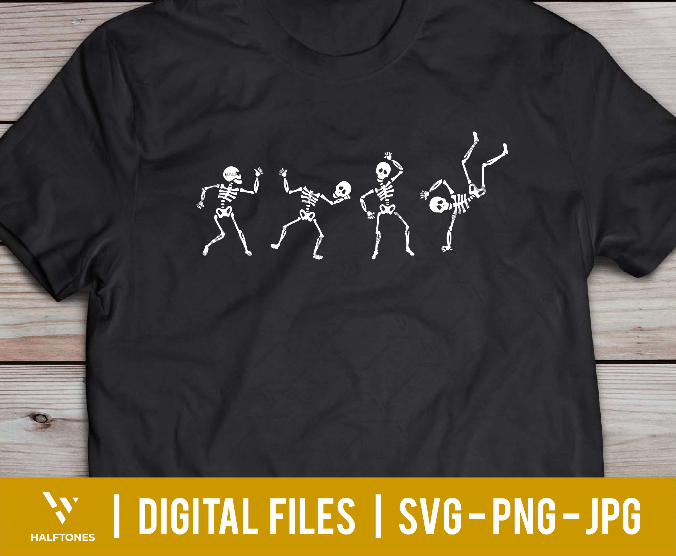 Dancing Skeleton Svg Funny Halloween Svg Funny Dance Svg - Etsy