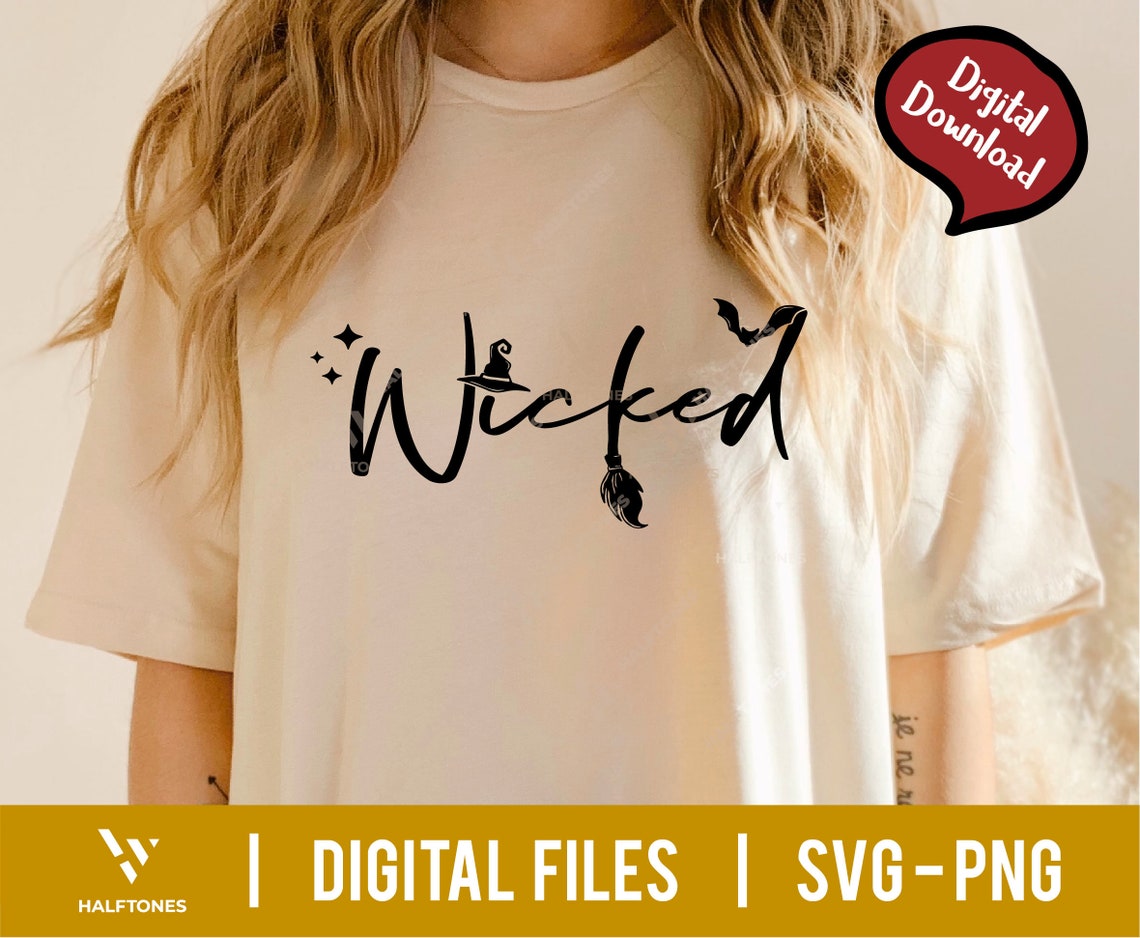 Wicked SVG Perfectly Wicked Svg Halloween Svg Witch Svg - Etsy