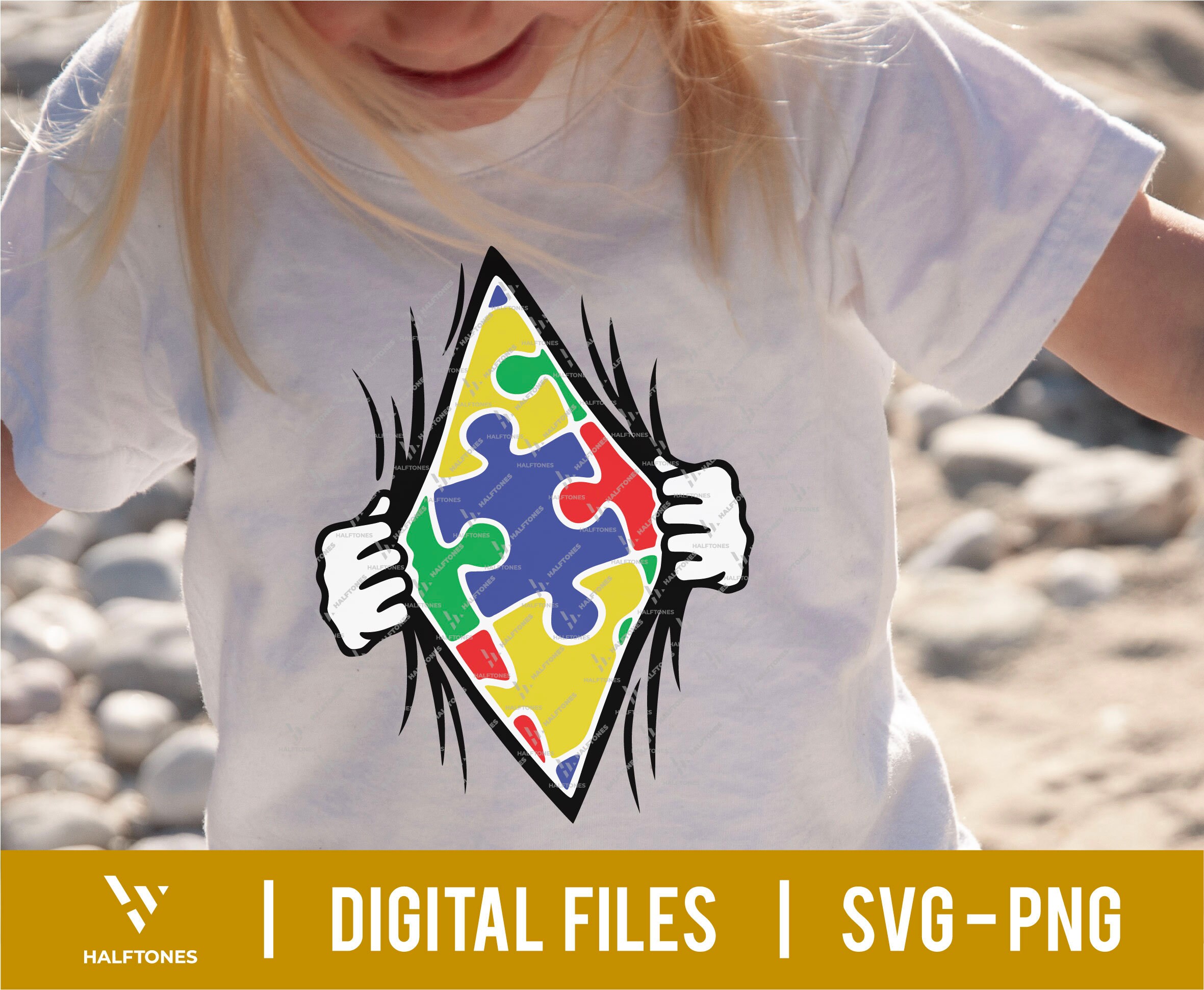 Super Hero Autism SVG Autism Awareness SVG Peace Love Autism - Etsy