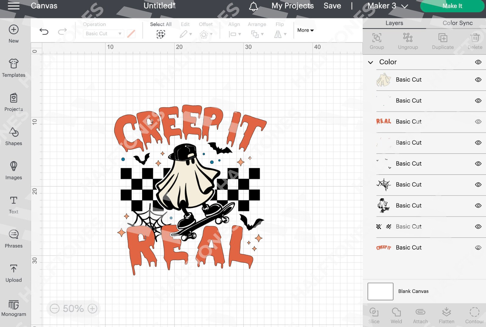 Retro Creep It Real SVG Ghost Skateboarding Svg Boy - Etsy