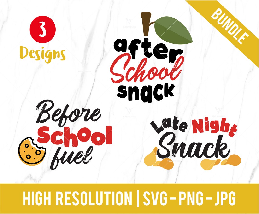 Teacher Svg After School Snack SVG Before School Fuel Svg - Etsy