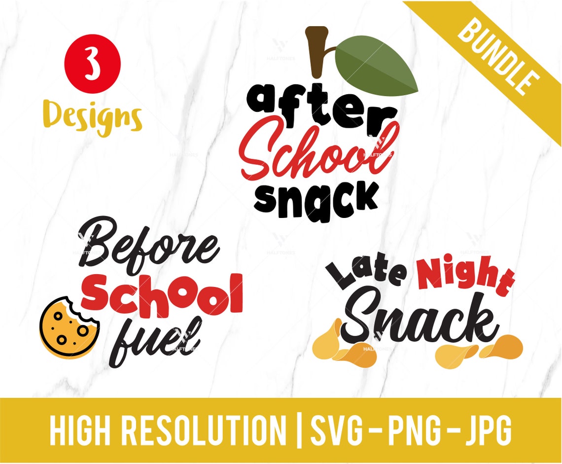 Teacher Svg After School Snack SVG Before School Fuel Svg - Etsy