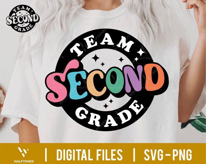 2nd Grade Crew SVG PNG, Second Grade SVG, Back to School Svg, First Day ...