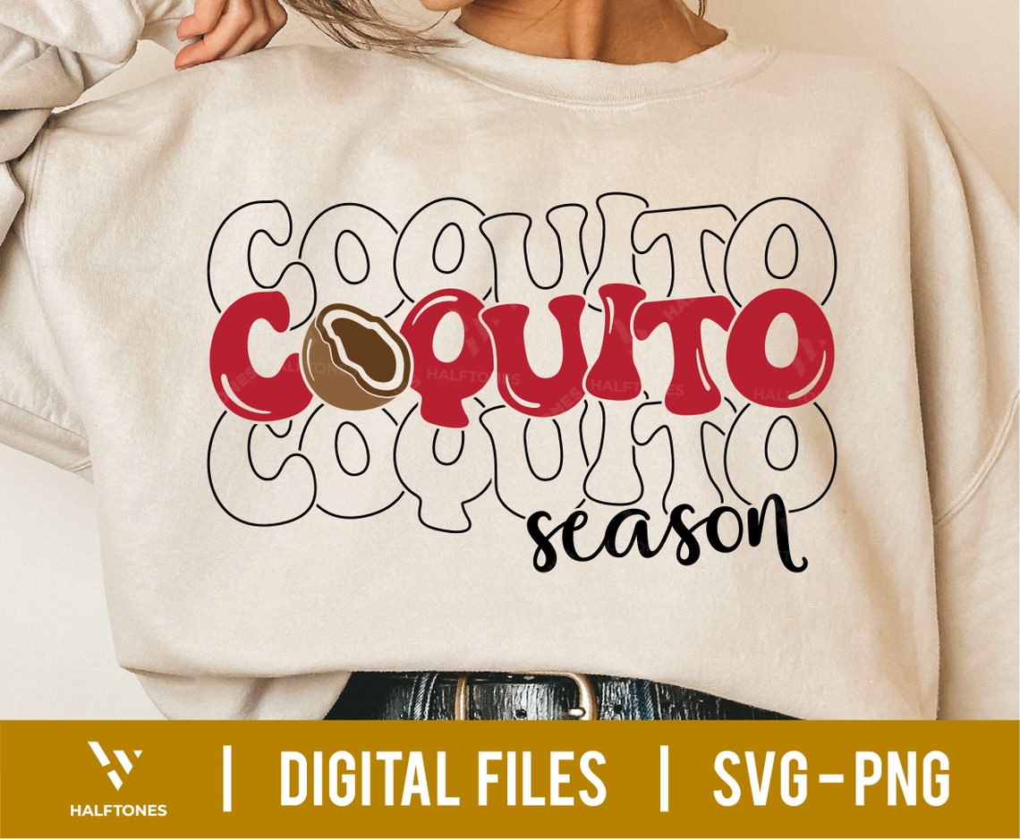 Coquito Season Svg Christmas Svg Puerto Rican Svg Latina - Etsy