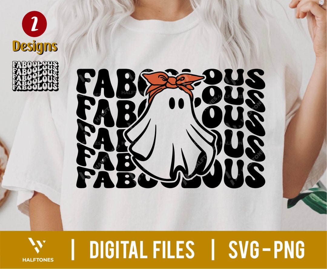 Faboolous SVG, Boo Svg, Kids Halloween, Spooky Vibes Svg, Halloween Svg ...