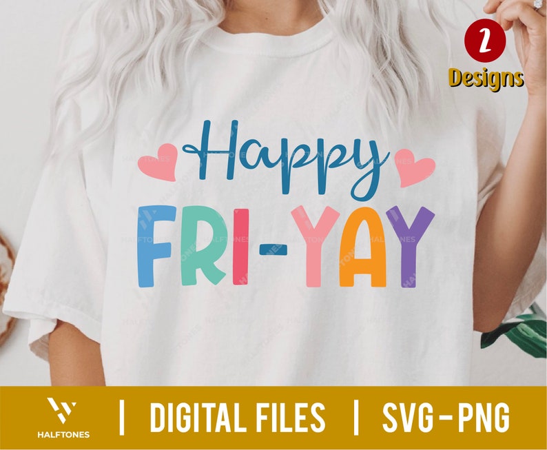 Fri Yay Svg Happy Friyay SVG Teacher TGIF Teacher Life Svg - Etsy
