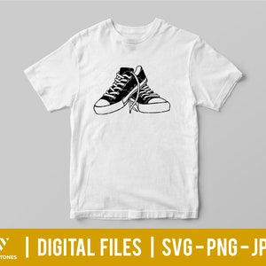Sneaker SVG, Chucks and Pearls Svg, Chucks Svg, Converse Chuck Taylors ...