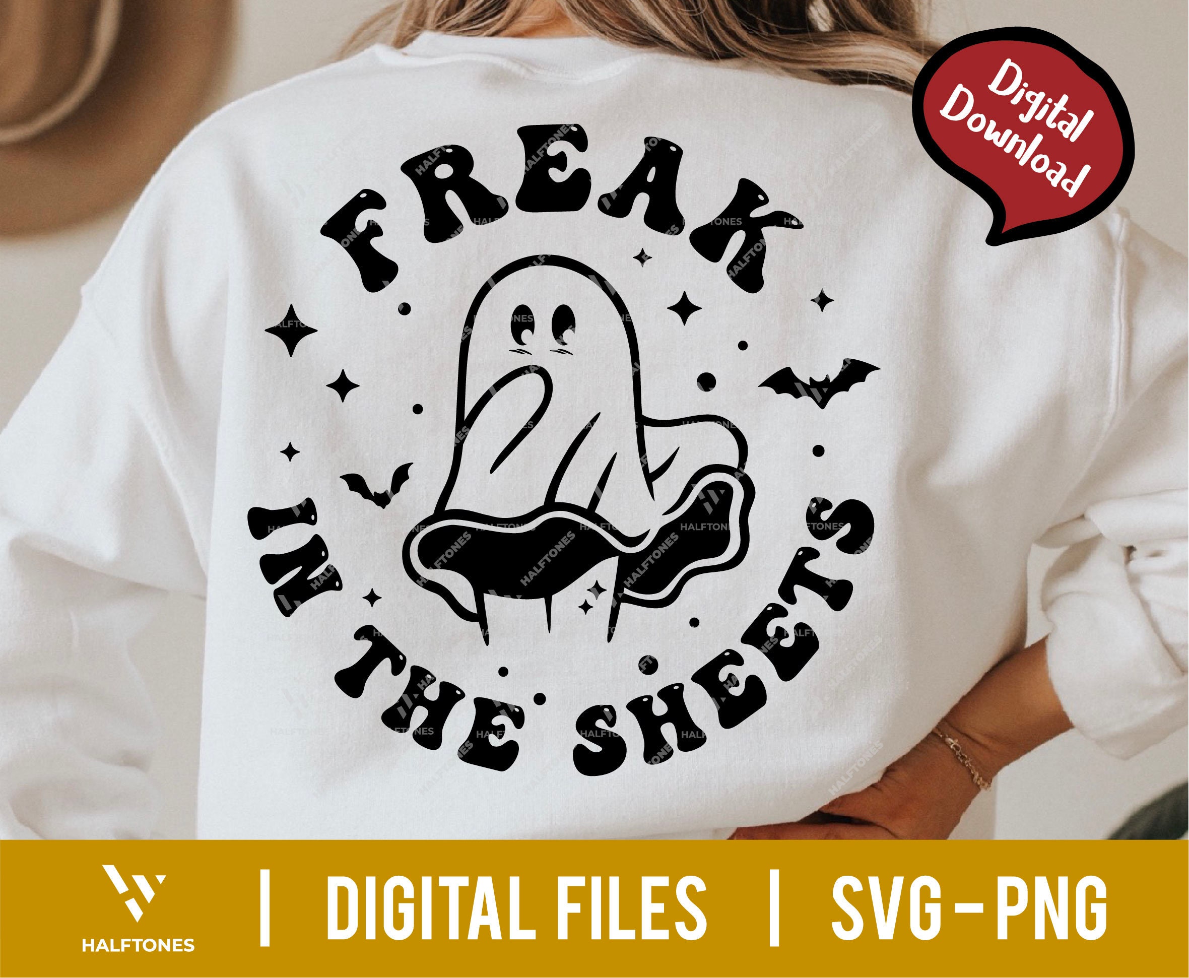 Freak in the Sheet SVG Halloween Svg Boo Svg Halloween - Etsy