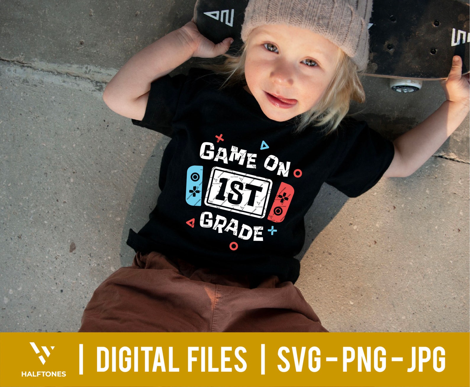 Game on Back to School Bundle Svg First Day of School Svg - Etsy