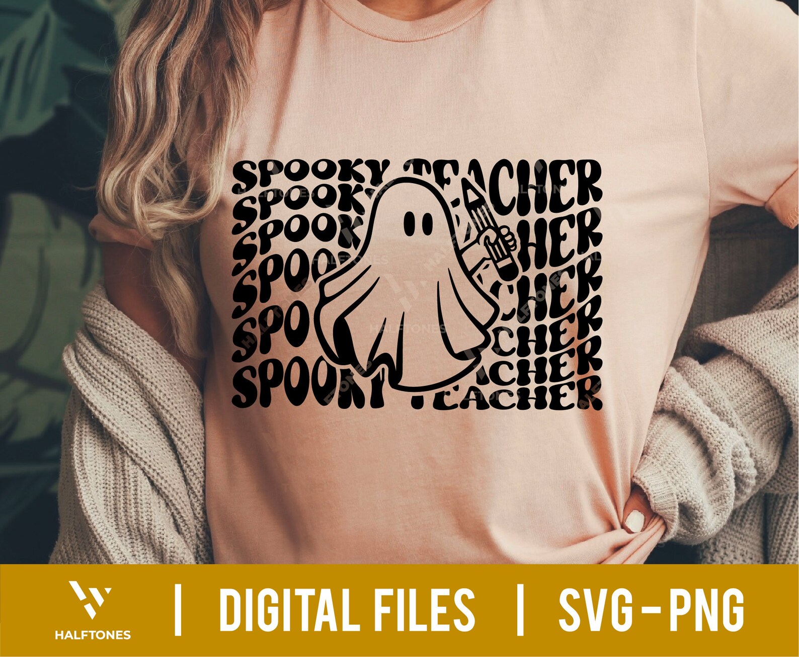 Spooky Teacher SVG Trick or Teach Svg Spooktacular Teacher - Etsy