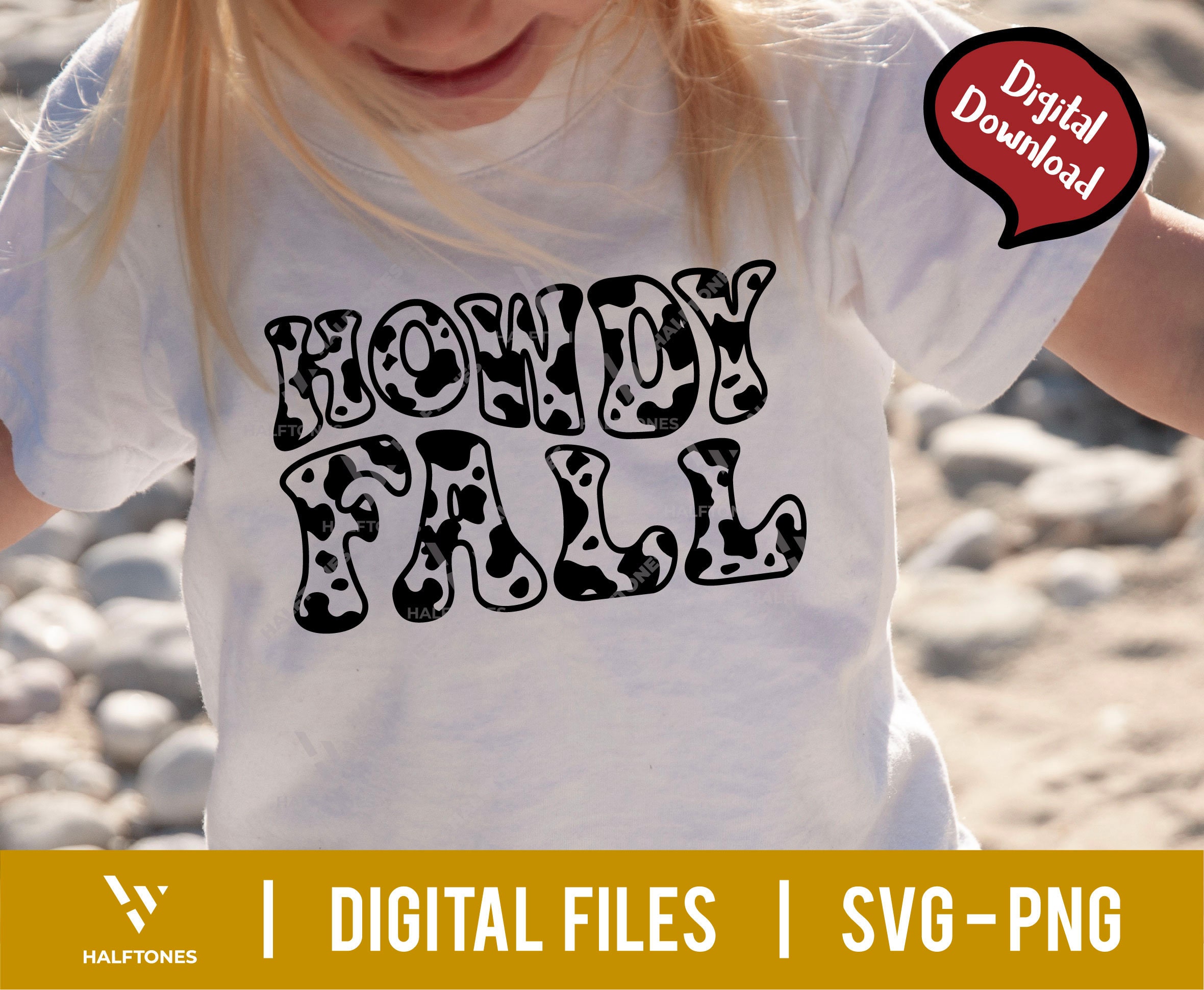 Howdy Fall SVG Howdy Cow Print Svg Fall Shirt Png Cowboy - Etsy