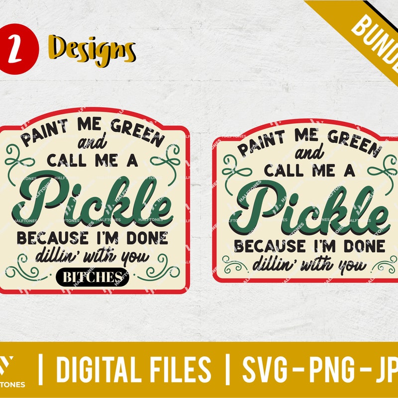 Pickle Label - Etsy