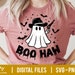 Boo Haw SVG, Western Ghost Svg, Cowboy Ghost Svg, Wild West Halloween ...
