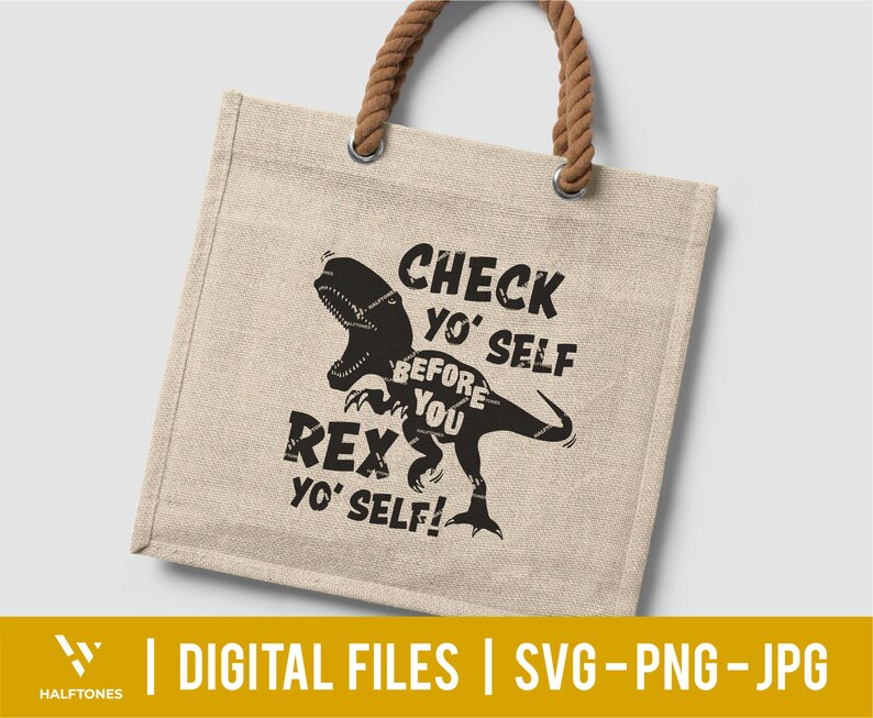 Check Yo Self Before You Rex Yo Self Svg. Cute Funny Baby Svg - Etsy