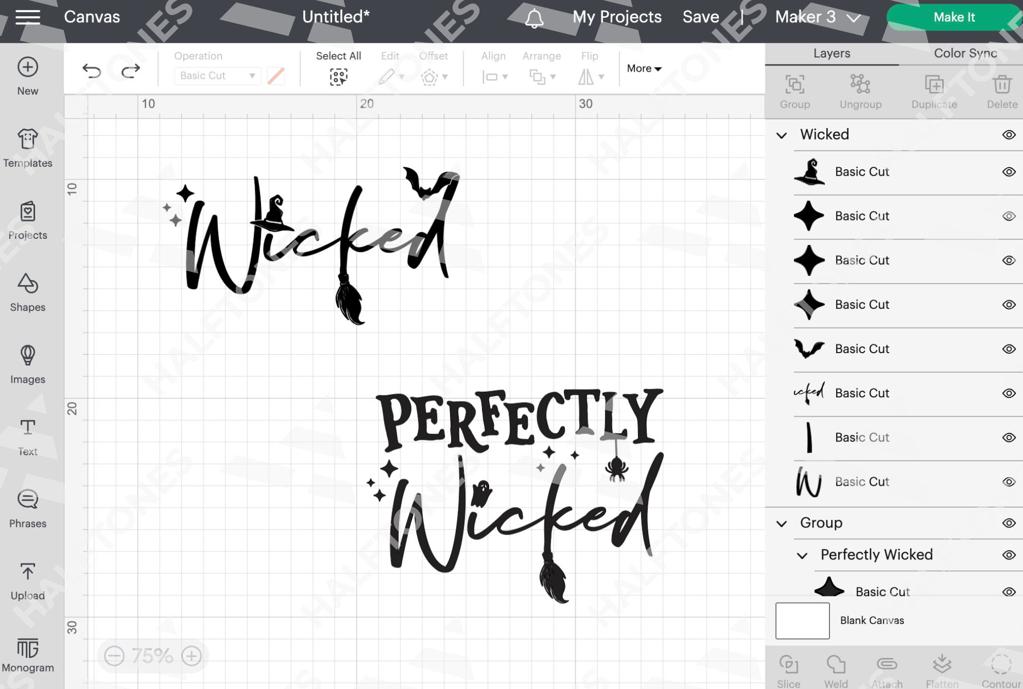 Wicked SVG Perfectly Wicked Svg Halloween Svg Witch Svg - Etsy