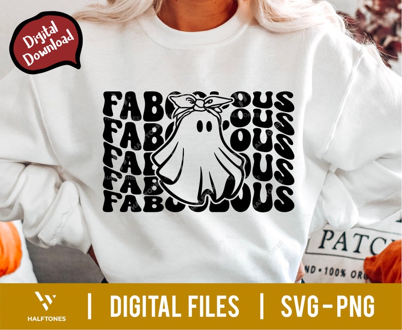 Faboolous SVG, Boo Svg, Kids Halloween, Spooky Vibes Svg, Halloween Svg ...