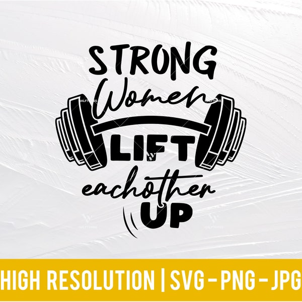 Strong Women Lift Eachother up Svg - Etsy